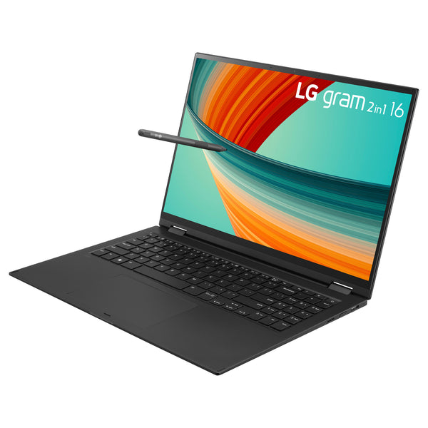 LG Gram 16T90R-K.AA78A1 Hybrid (2-in-1) - 40.6 cm (16") - Touchscreen - Clove Technology