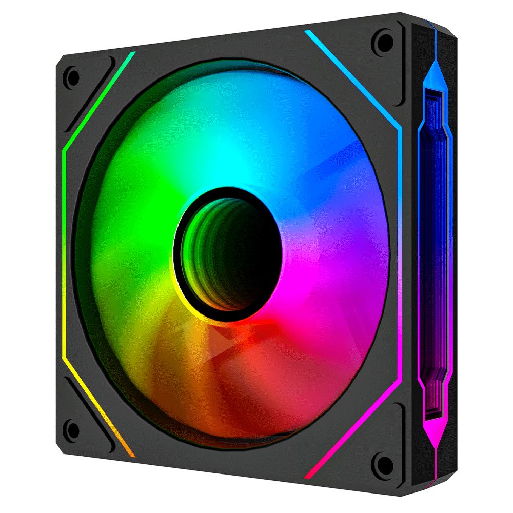 VIDA Infinity02 120mm Processor Fan 12 cm Black 1 pc(s) - Clove Technology