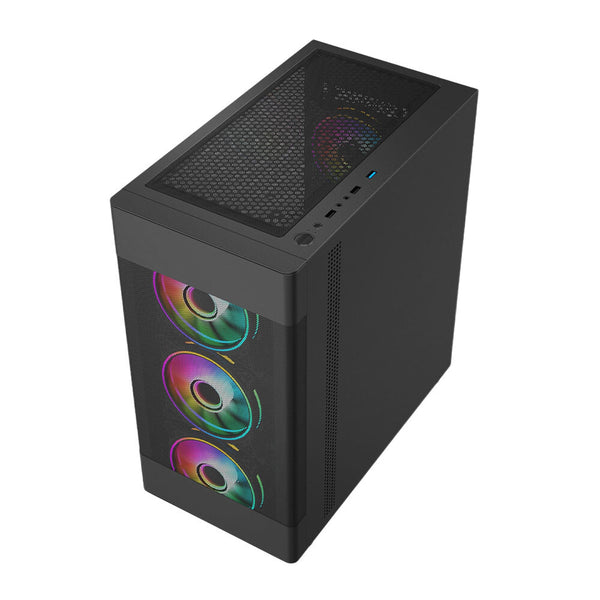 VIDA Zephyr - MicroATX Mid Tower Case in Black - Clove Technology