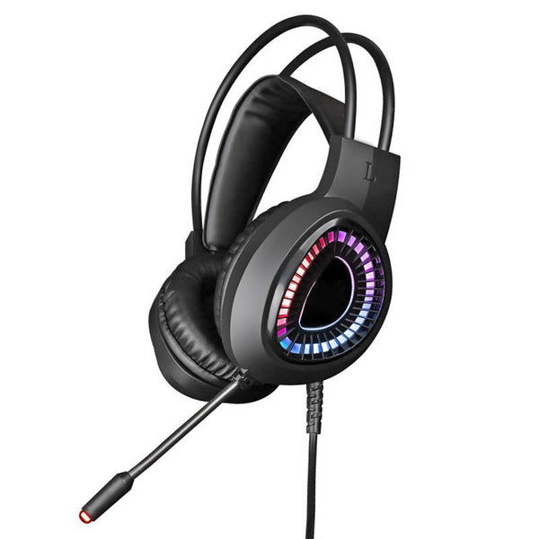 Varr Pro Gaming USB Headset with RGB Backlight, Microphone Boom, Audio ...