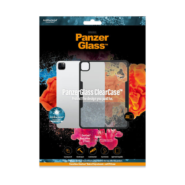PanzerGlass ® ClearCase™ for 11" iPad in Black / Transparent - Clove ...