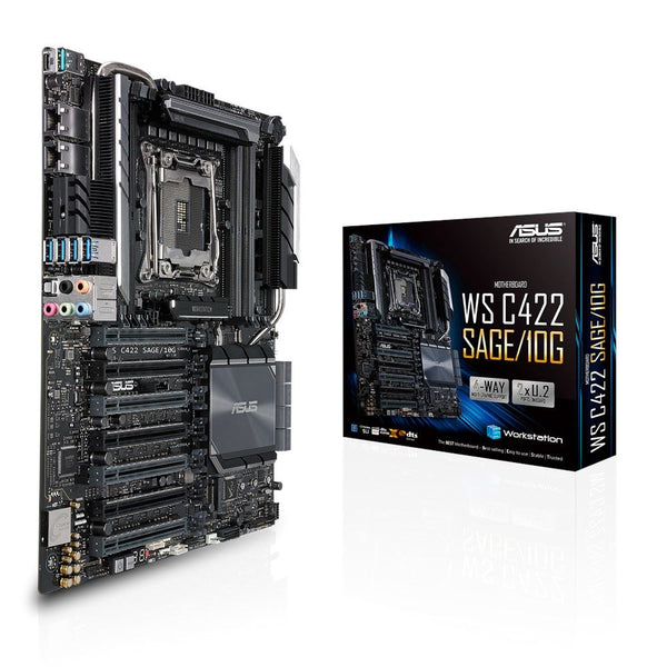 ASUS WS C422 SAGE/10G CEB motherboard - Intel C422 LGA 2066 - Clove ...