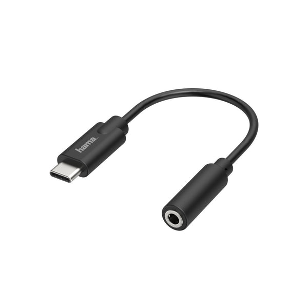 Hama 00205282 mobile phone cable Black USB C 3.5mm - Clove Technology