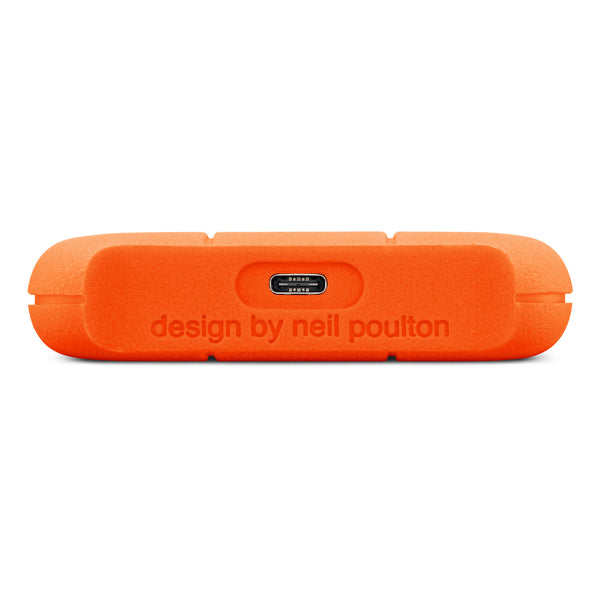 LaCie Rugged Mini - USB Type-C External HDD in Orange - 1 TB - Clove ...