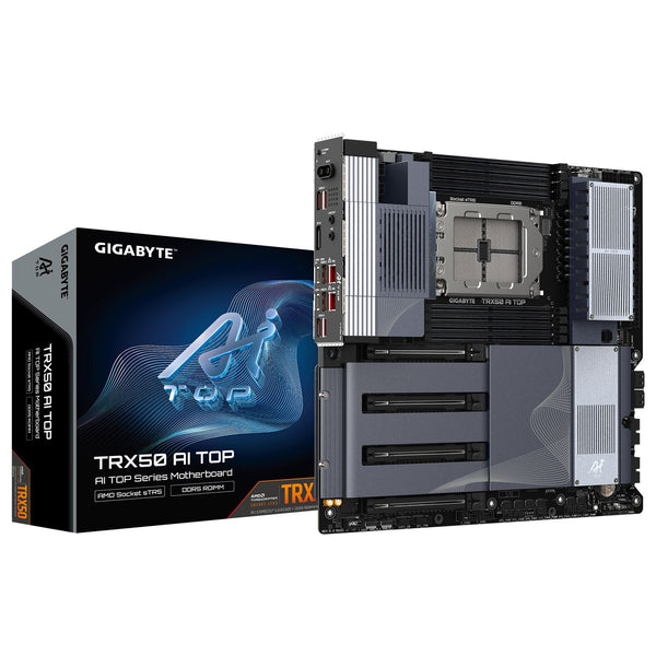 GIGABYTE TRX50 AI TOP Extended ATX Motherboard - AMD TRX50 Socket sTRX ...