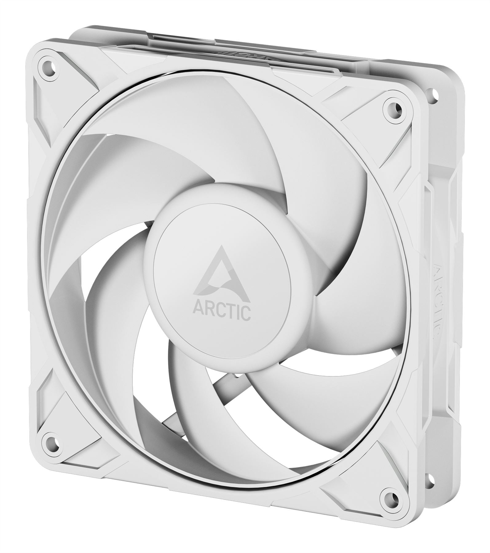 ARCTIC Freezer P12 Pro PST (White) - 120 mm PWM Fan with Cable Splitte ...