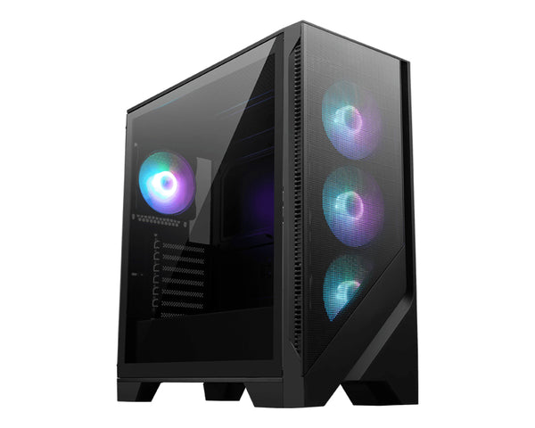 MSI MAG FORGE 321R AIRFLOW - ATX Mid Tower Case in Black / Transparent ...