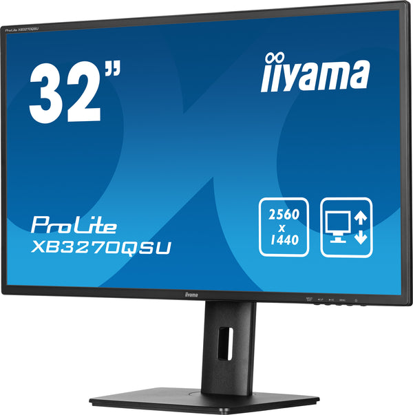 iiyama ProLite XB3270QSU-B1 - 81.3 cm (32") - 2560 x 1440 pixels Wide ...