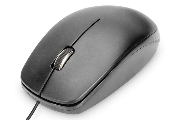 Digitus USB mouse with cable, 3 buttons, 1200 dpi - Clove Technology