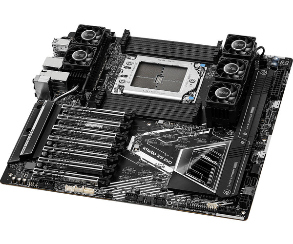 Asrock WRX90 WS EVO EEB motherboard - AMD WRX90 Socket sTR5 - Clove ...