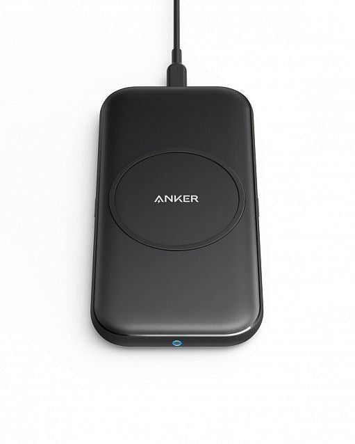 Anker PowerWave Pad Smartphone Black AC Wireless charging Indoor ...
