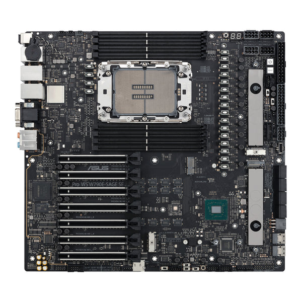 ASUS PRO WS W790E-SAGE SE ATX motherboard - Intel W790 LGA 4677 Socket ...