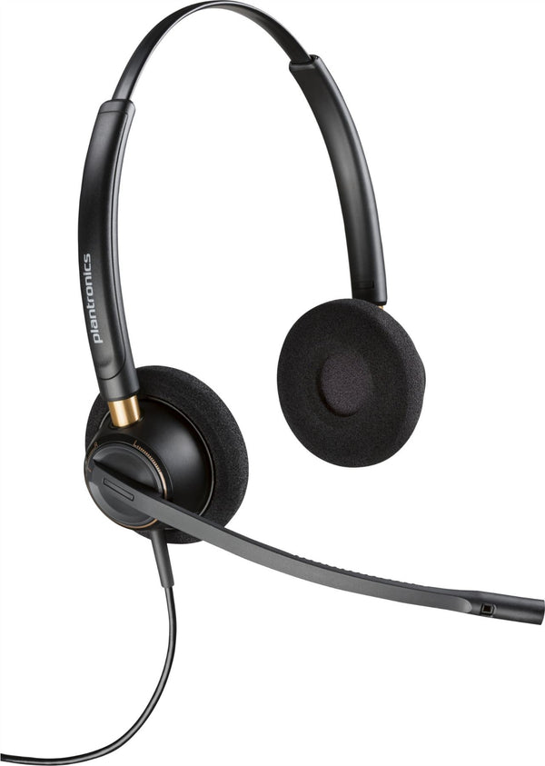 POLY EncorePro 520 Binaural Headset +Quick Disconnect - Clove Technology