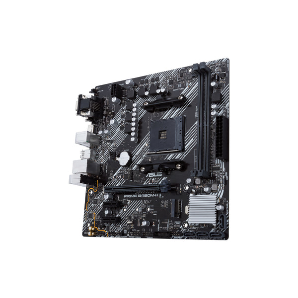 ASUS Prime B450M-K II micro ATX motherboard - AMD B450 Socket AM4 ...