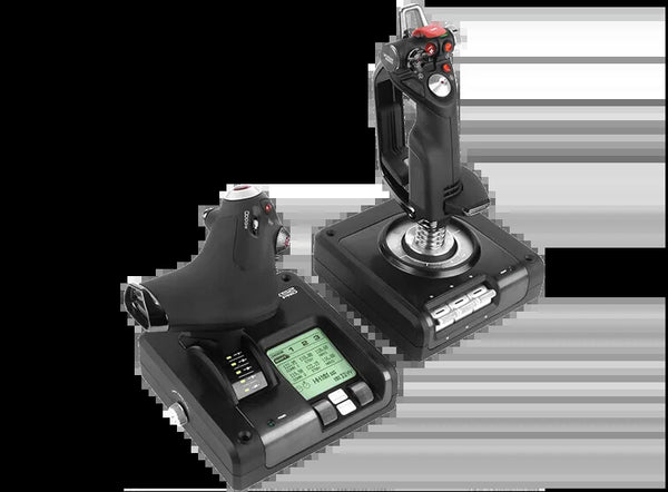 Logitech G G Saitek X52 Pro - HOTAS Flight Control System for PC ...