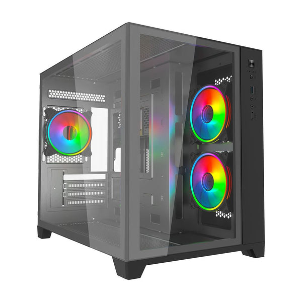 VIDA Akira V2 - ATX Mid Tower Case in Black - Clove Technology