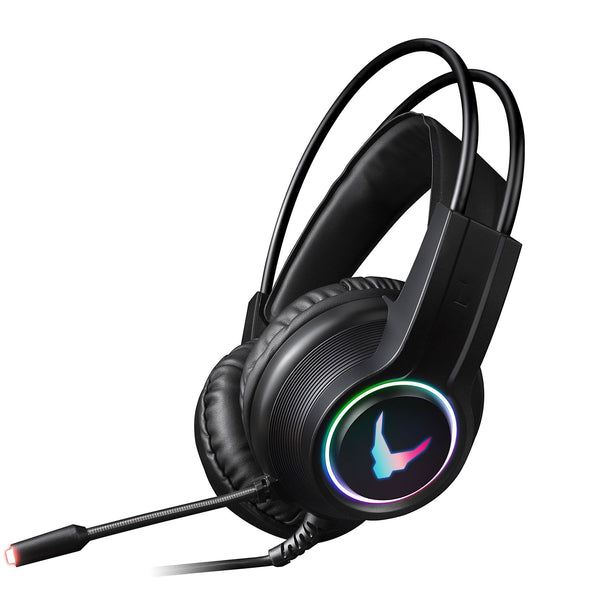 Varr Pro Gaming 3.5mm Headset with RGB Backlight, Microphone Boom (wit ...