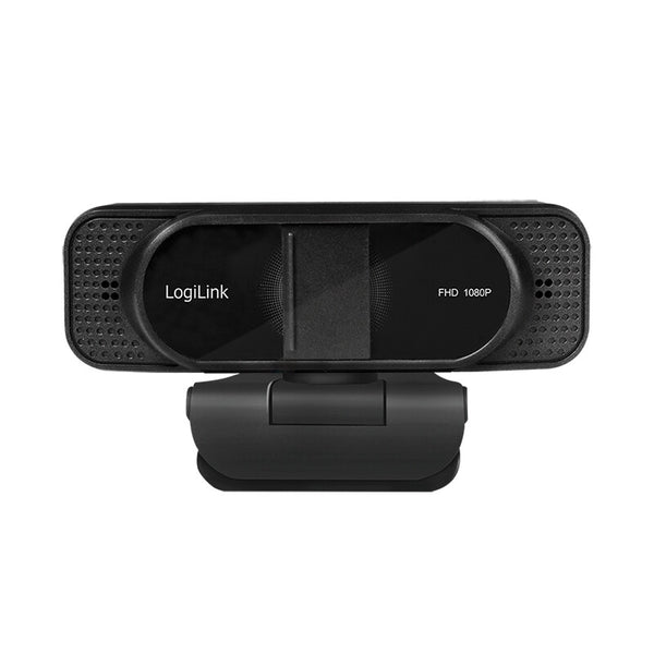 LogiLink UA0381 webcam 1920 x 1080 pixels USB 2.0 Black - Clove Technology